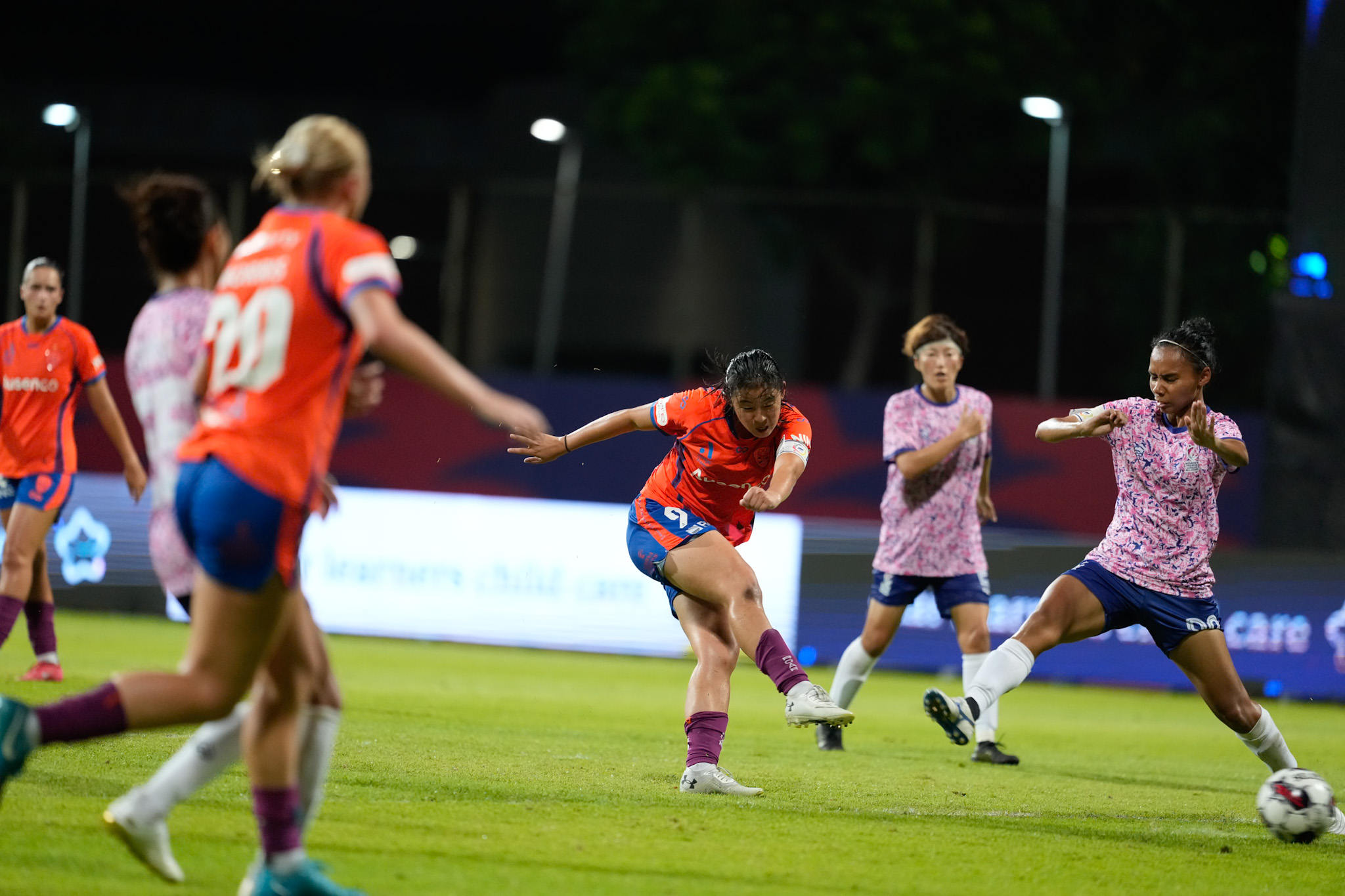 Brisbane Roar dominate WPL All-Stars in eight-goal showcase in Singapore