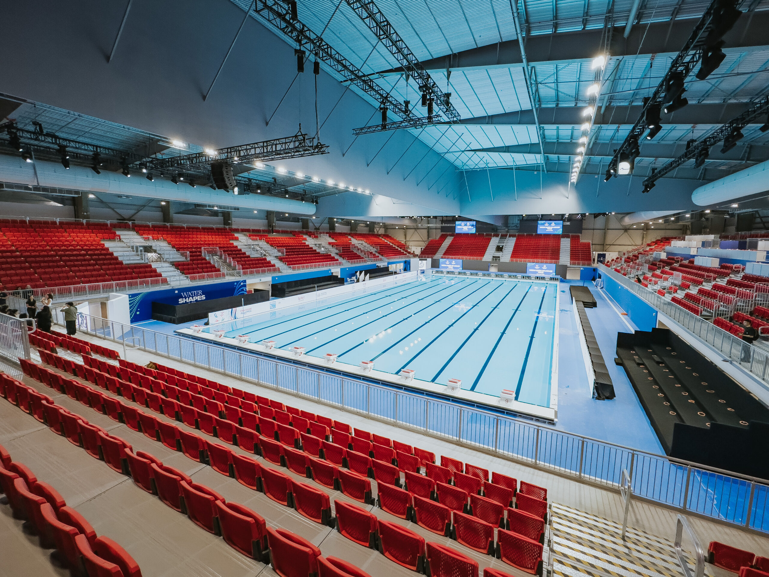 Singapore Unveils New 4,800-Seat Arena Ahead of World Aquatics ...